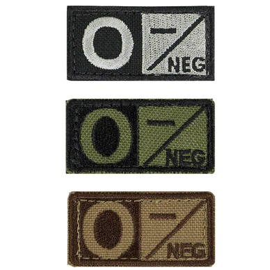 CONDOR - BLOOD TYPE PATCH – CSI Tactical