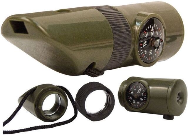 ROTHCO - Rothco 6-in-1 LED Survival Whistle Kit – MAX USA